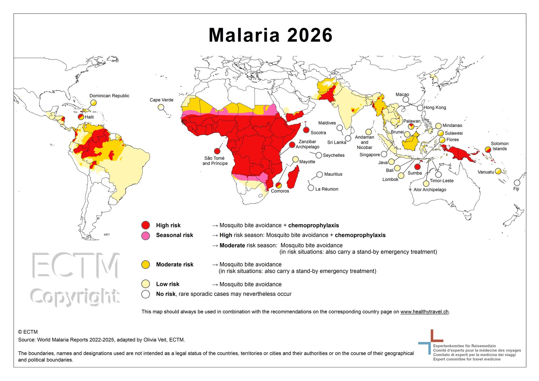 The 2026 World Malaria Map is here!
